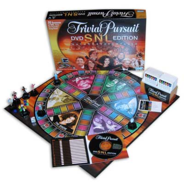 New TRIVIAL PURSUIT SNL Board Game Saturday Night Live TV Show DVD ...