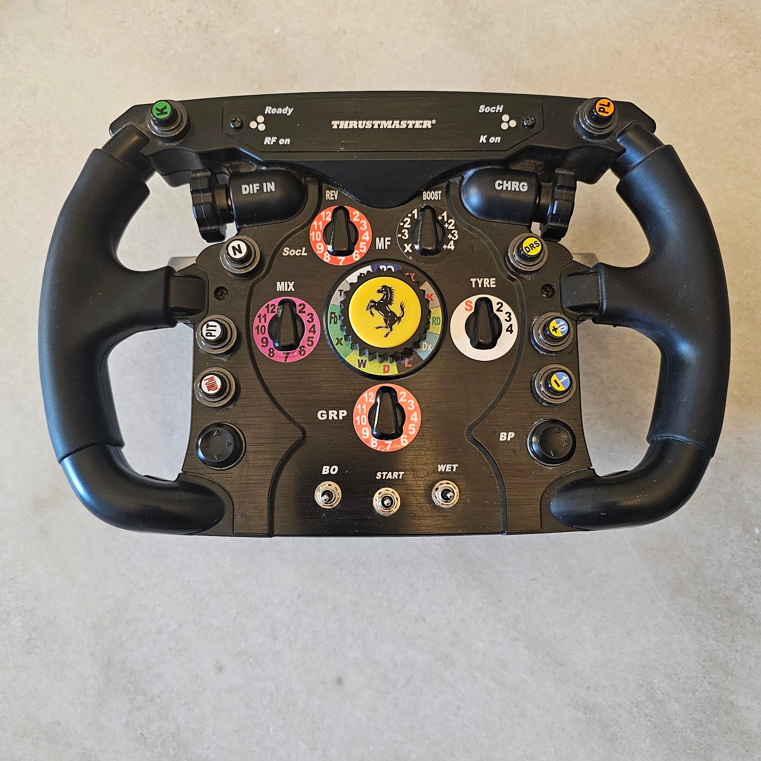 Thrustmaster F1 Ferrari Gaming Steering Wheel Add On for PS4/PS3/Xbox ...