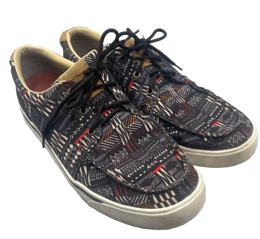 Twisted X Shoes Mens Size 11 Multicolored All-Over Print Colored Lace ...