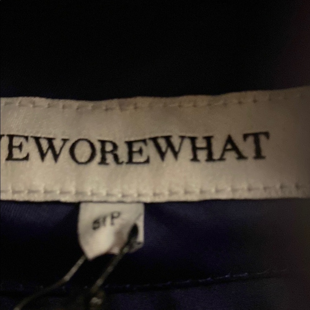 Womens Navy Zip Off Sleeve Puffer Jacket Small Nylon Poly Zip Hood ...