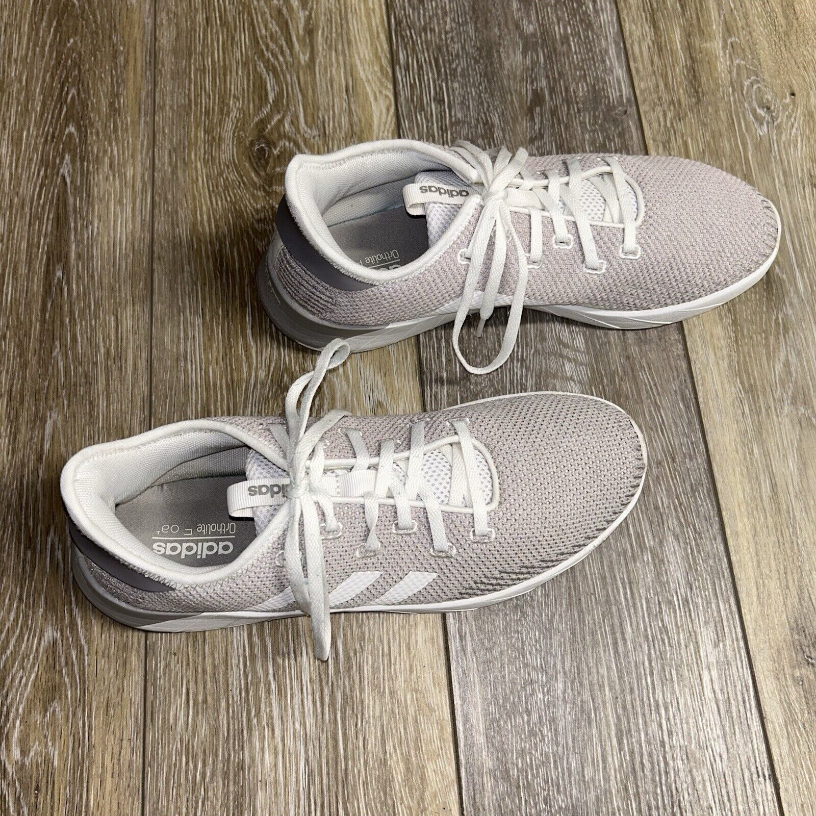 Adidas Questar X BYD Gray White Women’s US Size 11 B96488 Ortholite ...