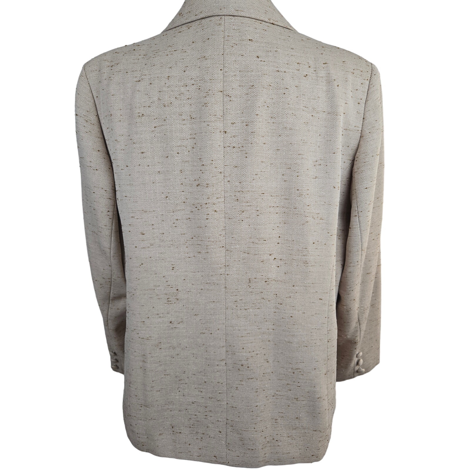 Womens blazer size 18W 18 W XXL extra large cream suit coat 1X 1 X ...
