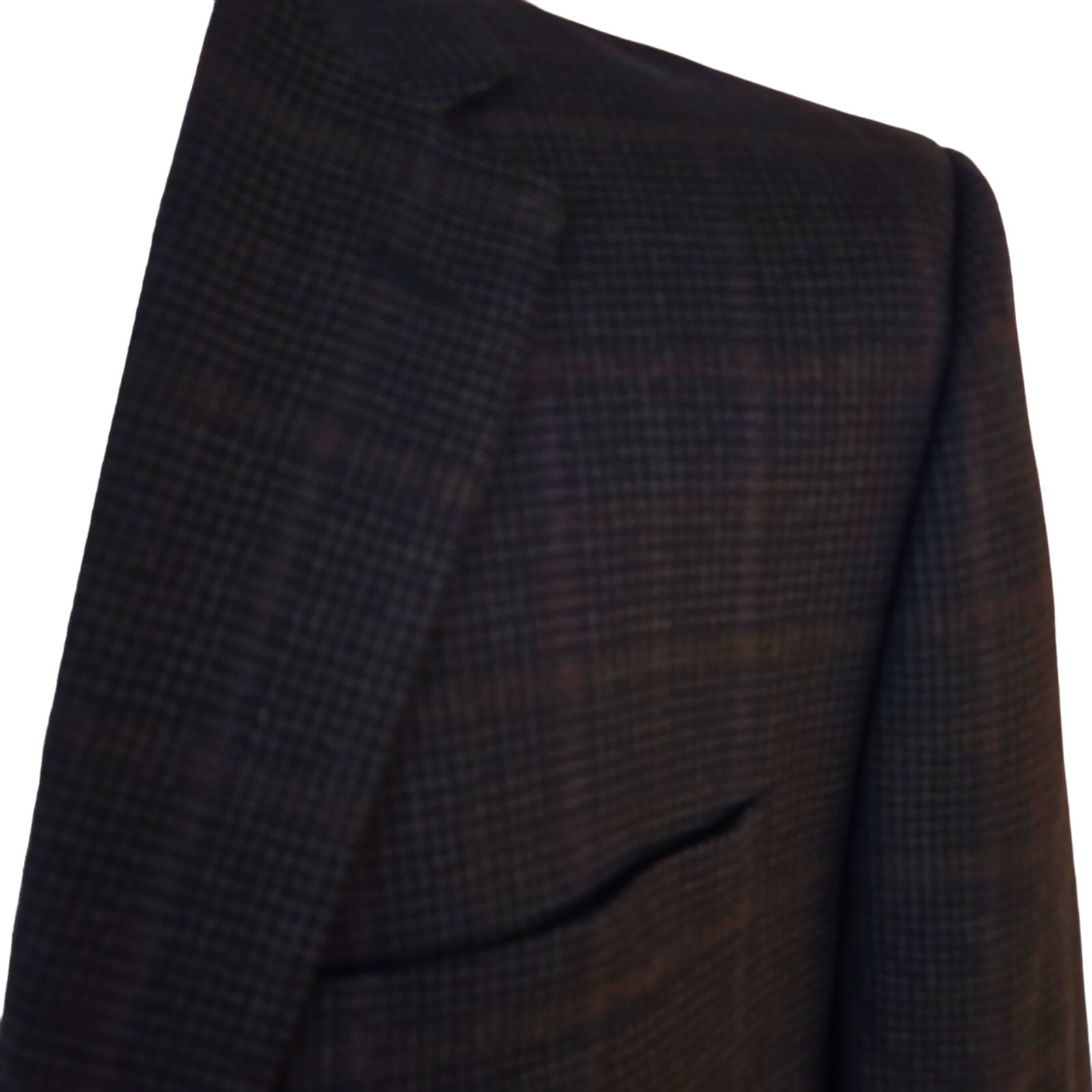 Mens blazer size 42R 42 R blue sport coat Joseph Feiss suit jacket 2 ...