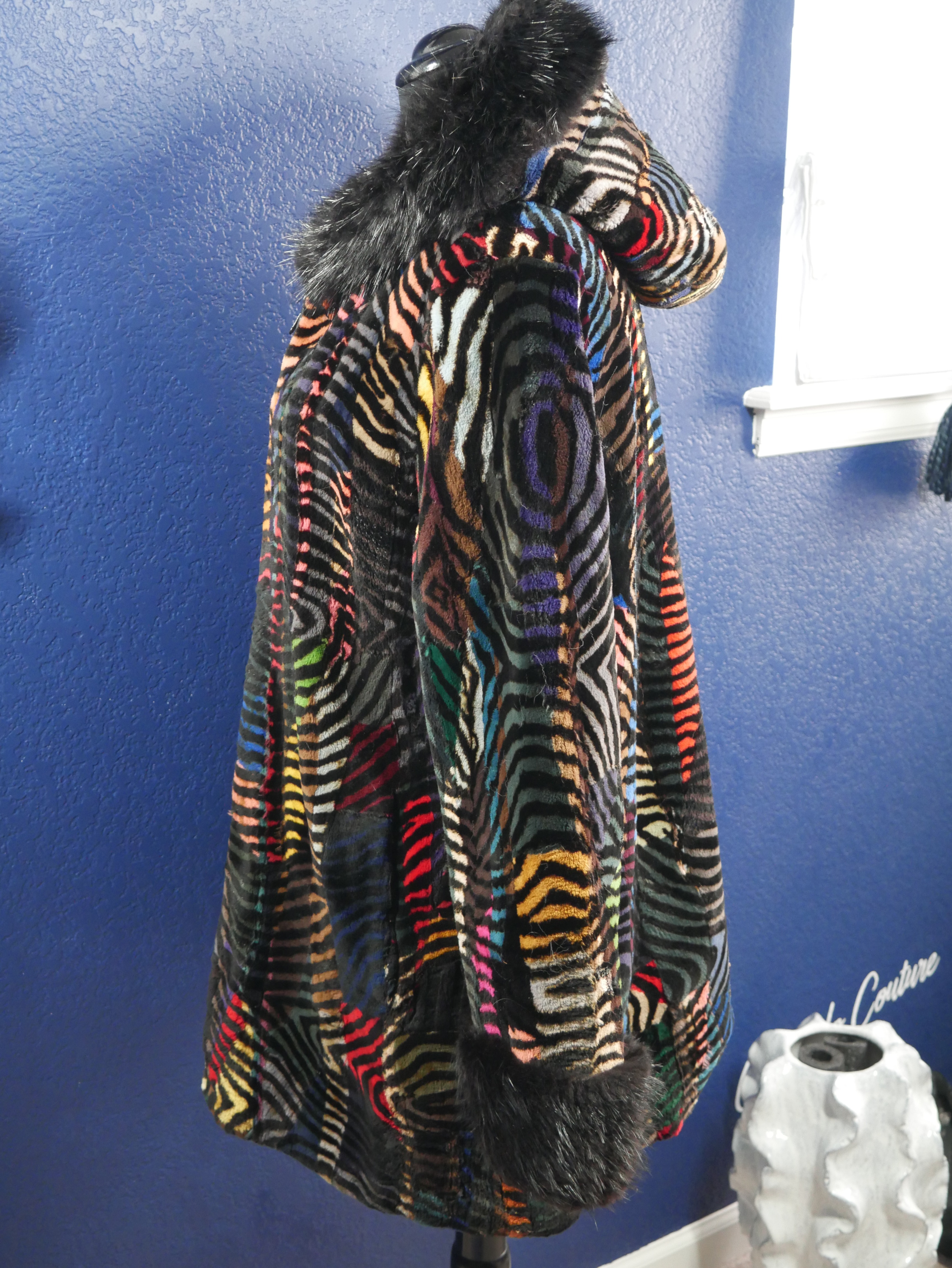 Amazing Sheared & Long hair Beaver Fur Coat Jacket W/ Hood | eBay