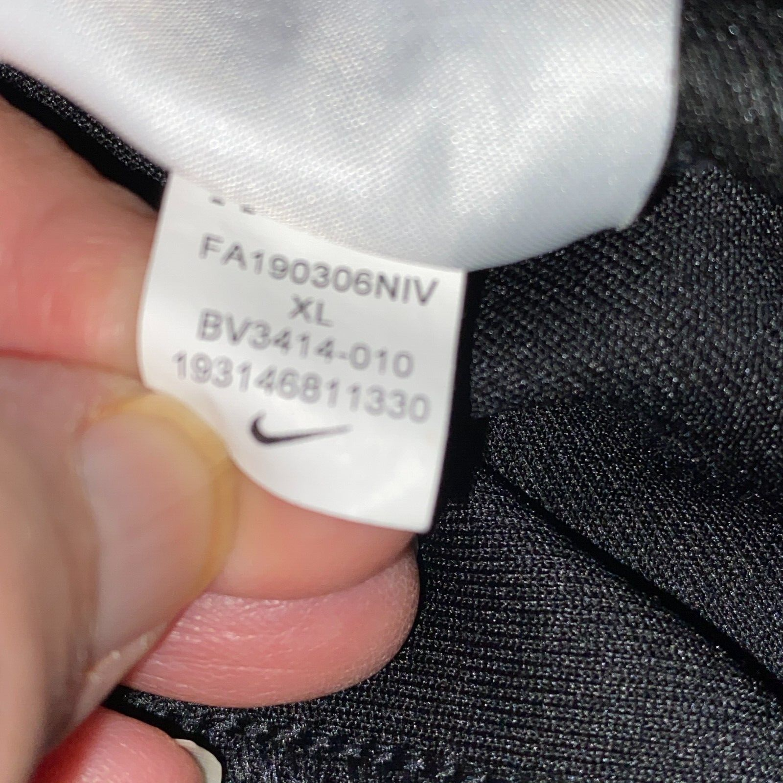 Nike Sweatpants Youth XL Gray Heathered Standard Fit Logo Dri Fit ...