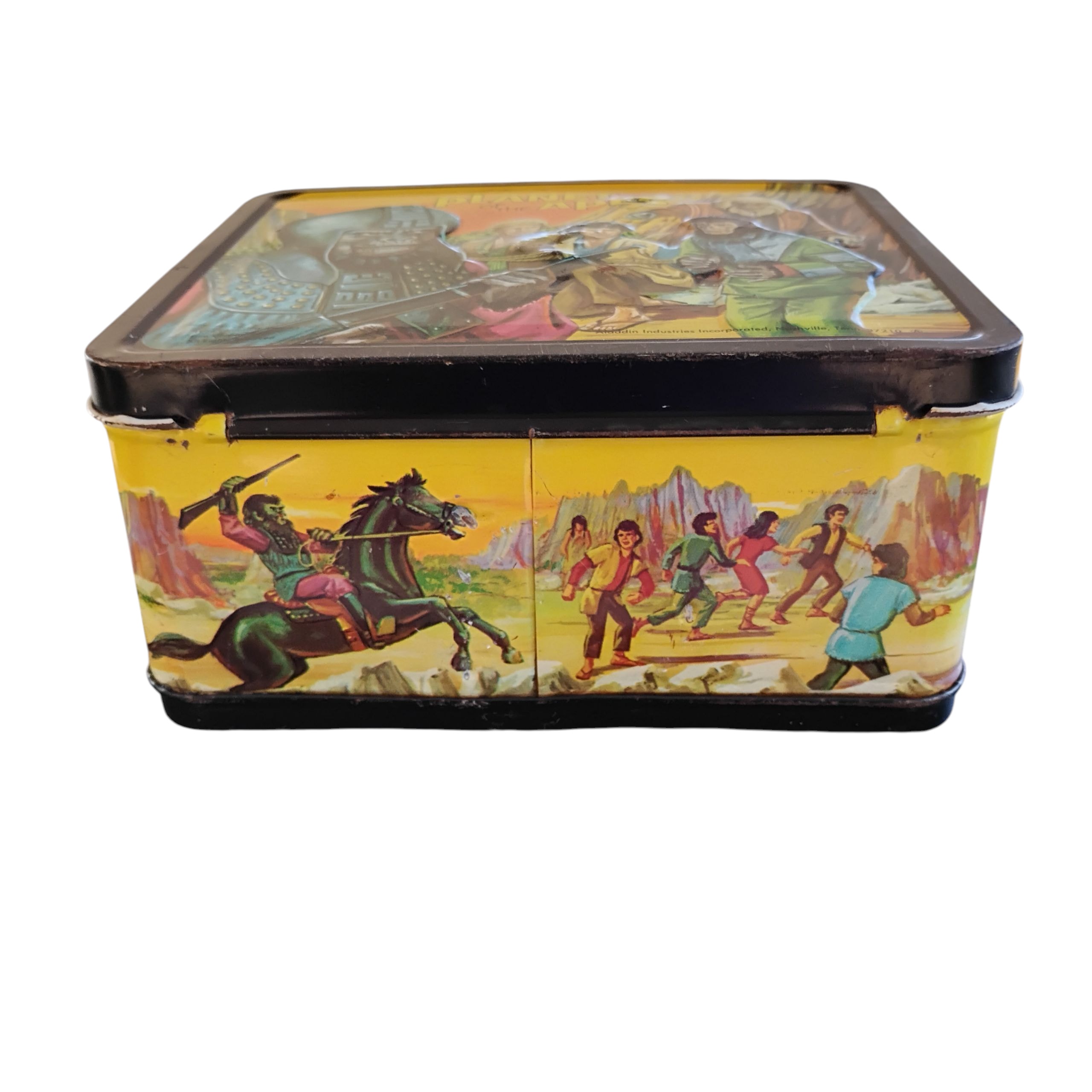 Vintage 1974 Planet of the Apes Aladdin Metal Lunchbox 20th Century Fox | eBay