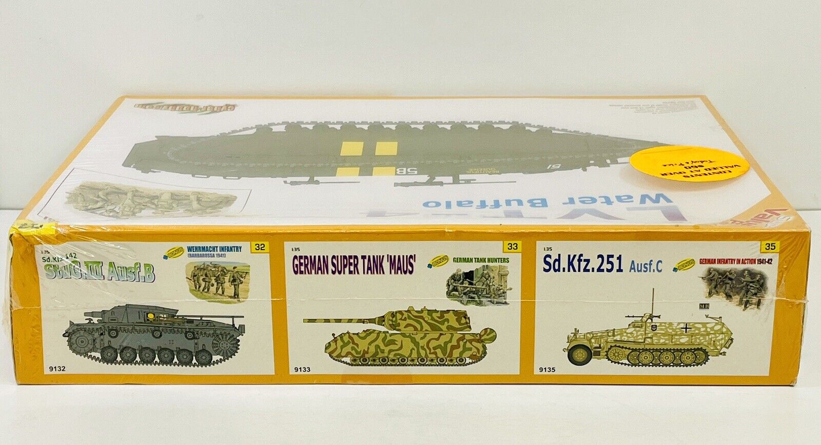 Dragon Cyber Hobby LVT-4 Water Buffalo 1:35 Plastic Model Kit 9134 New Sealed | eBay