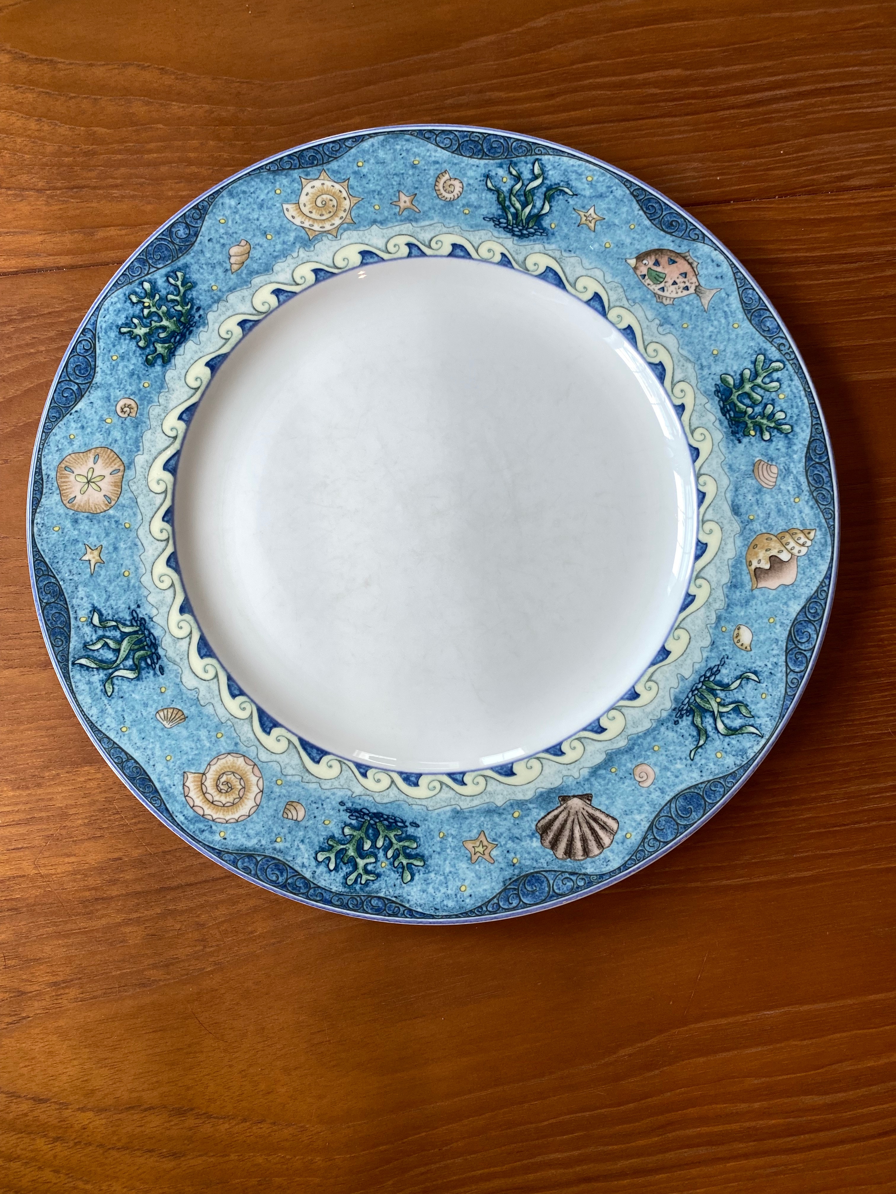 RARE!! 2002-04 Mikasa Ocean Medley dinner plate | eBay