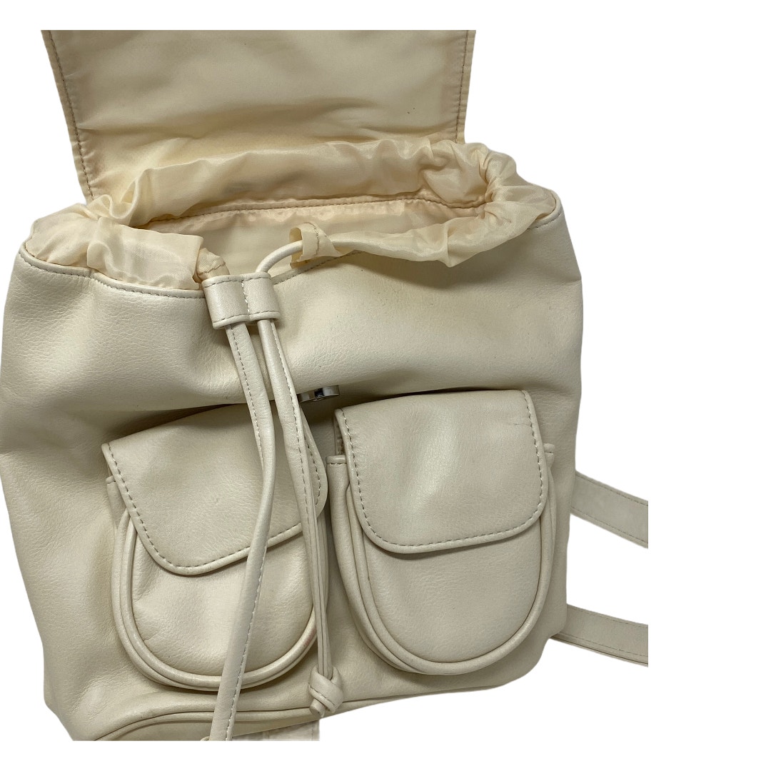 Wild Fable Ivory Faux Leather Mini Backpack | eBay