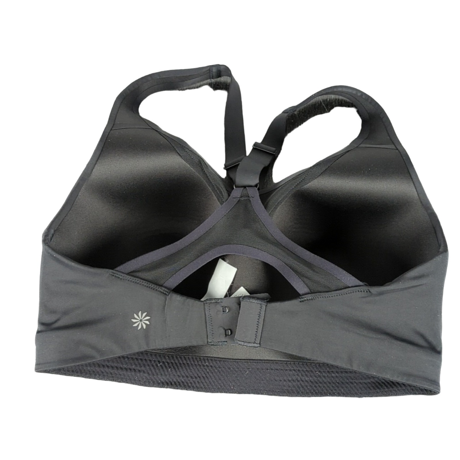 Athleta Advance Bra Black High Impact Sports Bra - Size 34DD | eBay