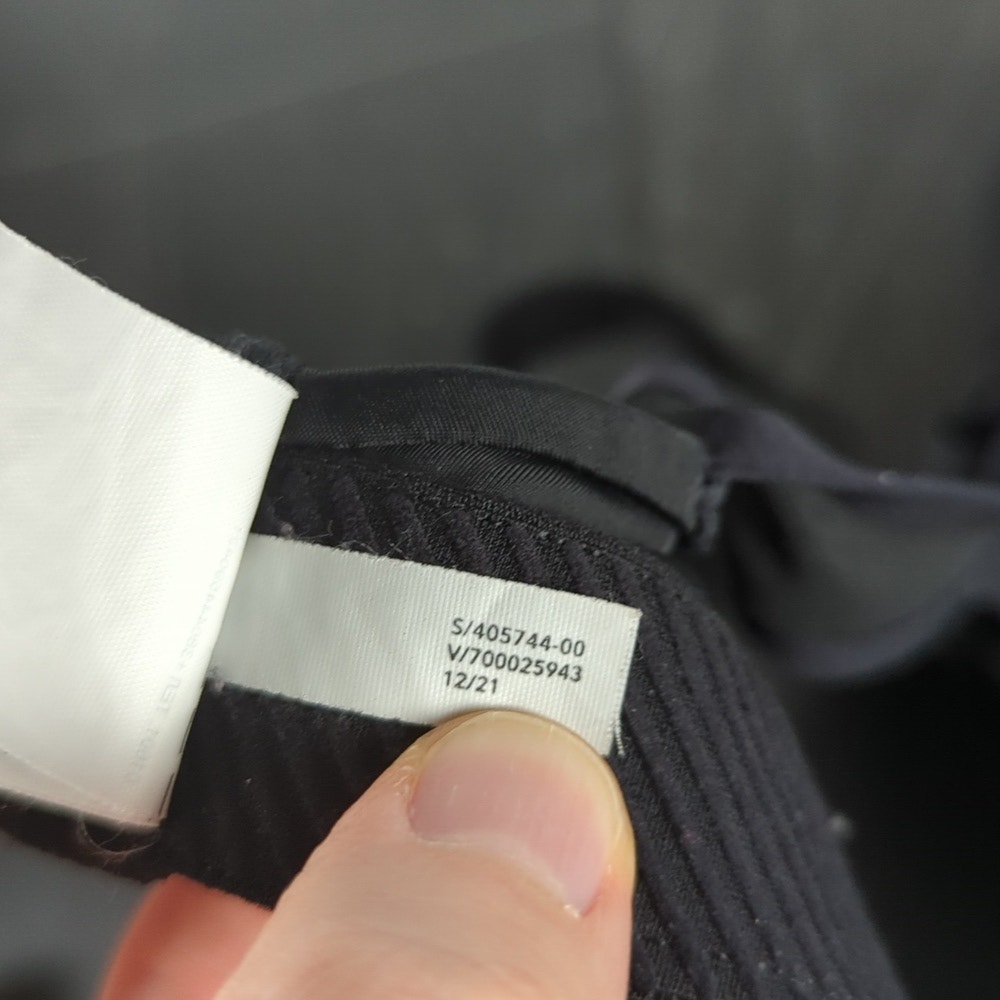 Athleta Advance Bra Black High Impact Sports Bra - Size 34DD | eBay